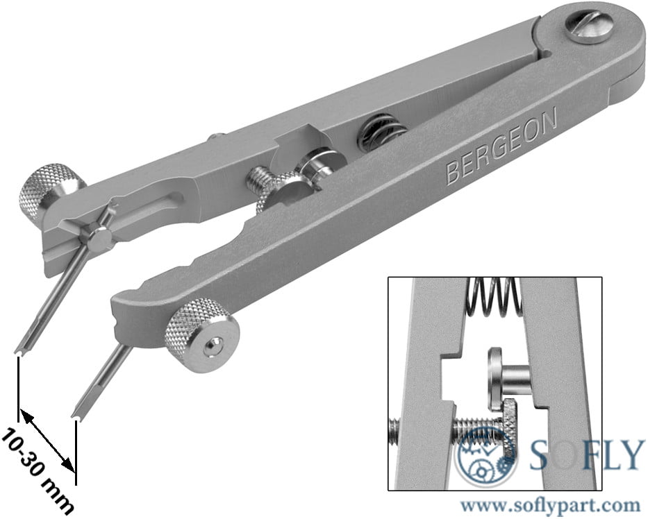 Bergeon 6618 Springbars Pliers - Sofly