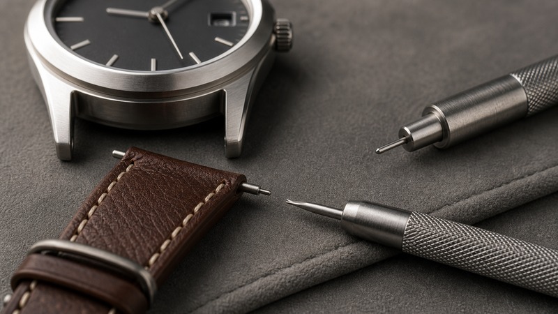 Watch Band Pins Replacement Guide: Types, Sizes, and Tools